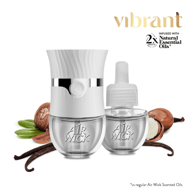 Air Wick Plug in, Vibrant Scented Oils, Sweet Vanilla & Shea Butter ...